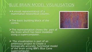 BLUE BRAIN TECHNOLOGY introduction as well as explanation | PPTX