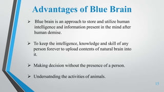 Blue Brain Technology PPt.pptx......... | PPT