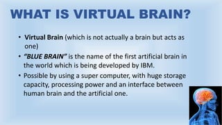 Blue Brain | PPT