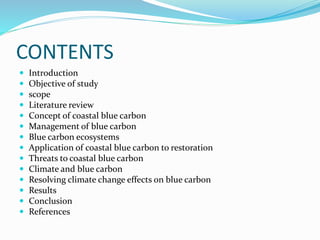 BLUE CARBON IMPACTS ON COASTAL REGIONS (3).pptx