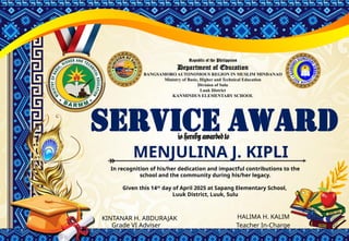 graduation program certificate blue template | PPTX