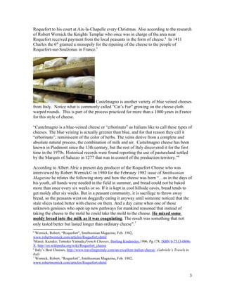 Blue cheese in a roquefort style (two methods) | PDF