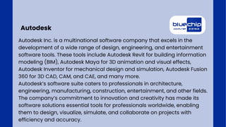 The differences and similarities between autocad and autodesk | PPTX ...