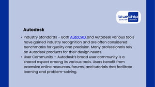 The differences and similarities between autocad and autodesk | PPTX ...
