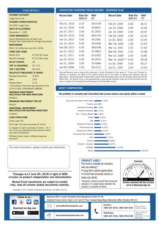 Franklin India Bluechip fund - Invest in Mutual funds with Franklin ...