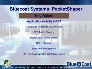 Bluecoat Packeshaper Presentation | PPT