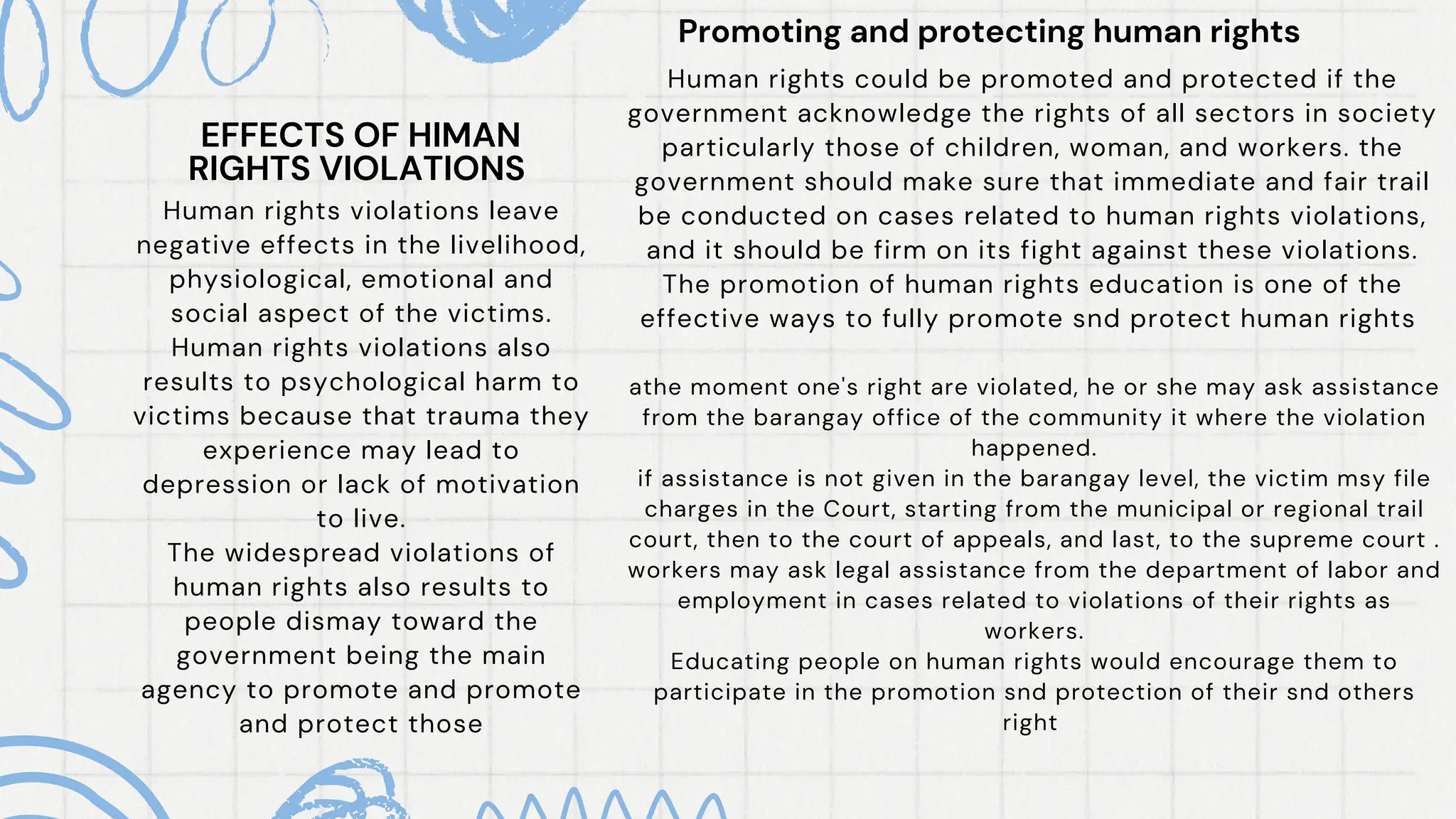 PHILIPPINE HUMAN RIGHTS IN THE PRESENT AGE | PDF | Injuries | Diseases ...