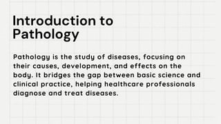 Basic Introduction of the General Pathology | PPT