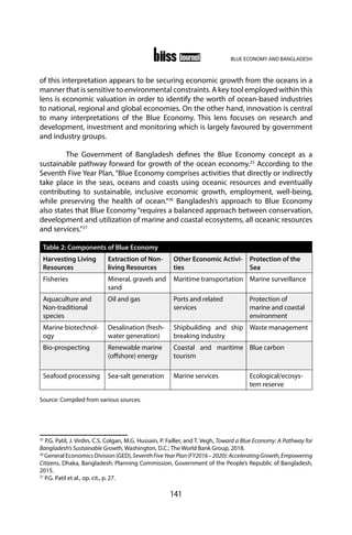 Blue Economy and Bangladesh: Lessons and Policy Implications | PDF