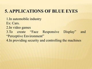 Blue eye technology | PPT
