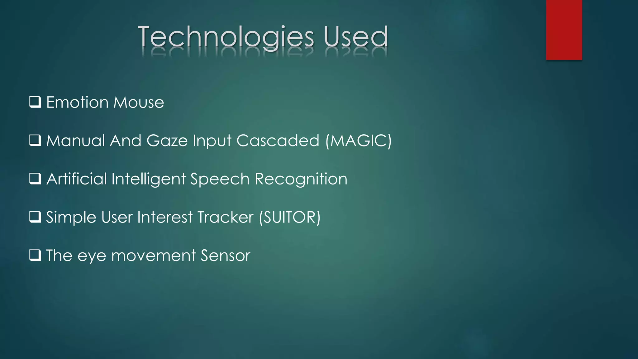 Blue Eye Technology | PPTX