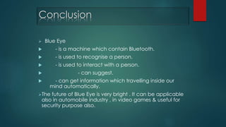 Blue Eye Technology | PPTX