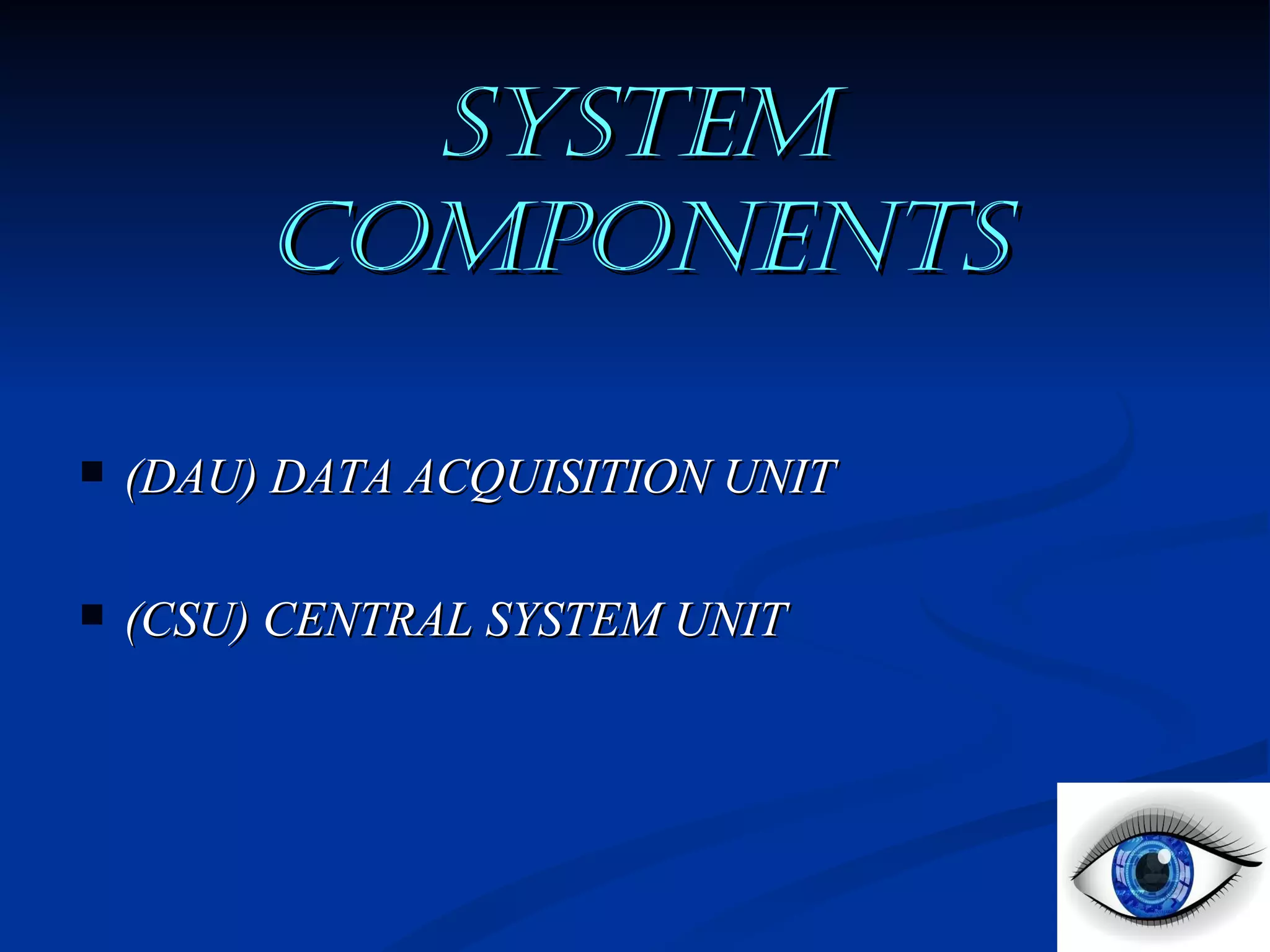 Blue eye Technology | PPT