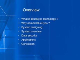Blue eyes ppt | PPTX