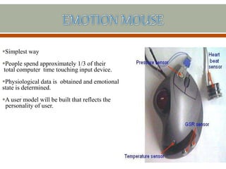 BLUE EYES TECHNOLOGY ( computational machines that have perceptual and ...