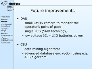 Blue Eyes Technologies | PPT | Operating Systems | Computer Software ...