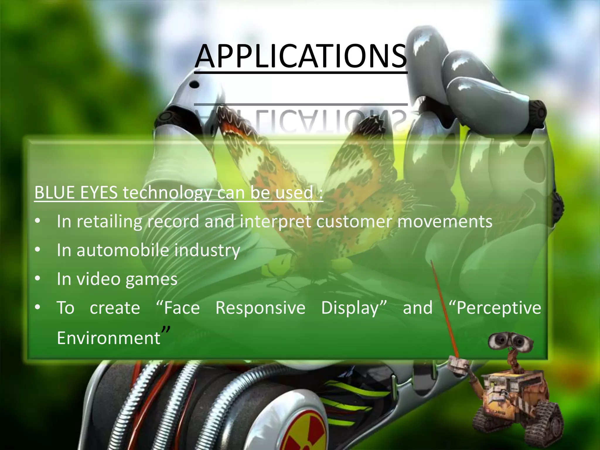 Blue eyes technology | PPTX