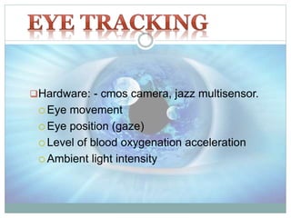 Blue eyes technology | PPTX