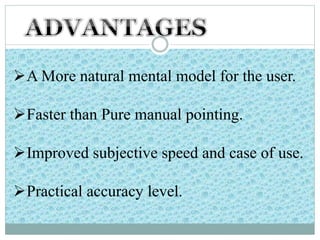 Blue eyes technology | PPTX