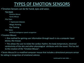 Blue eyes technology | PPTX