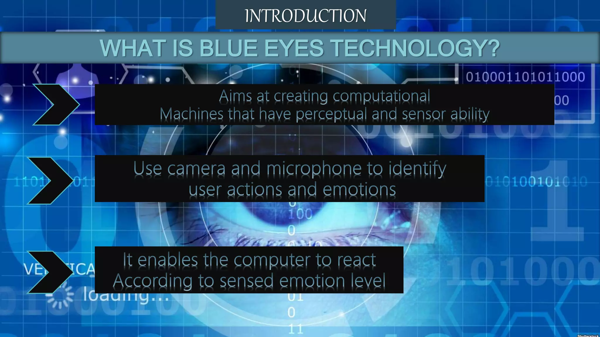 Blue eyes technology | PPT