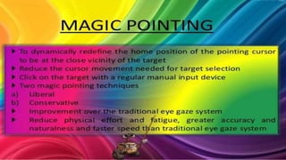 Blue eyes technology | PPTX