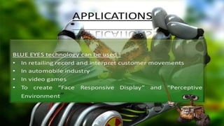 Blue eyes technology | PPTX
