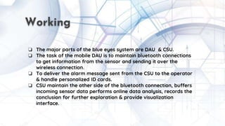 Blue eyes technology | PPTX