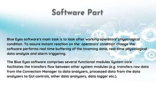 Blue eyes technology | PPTX