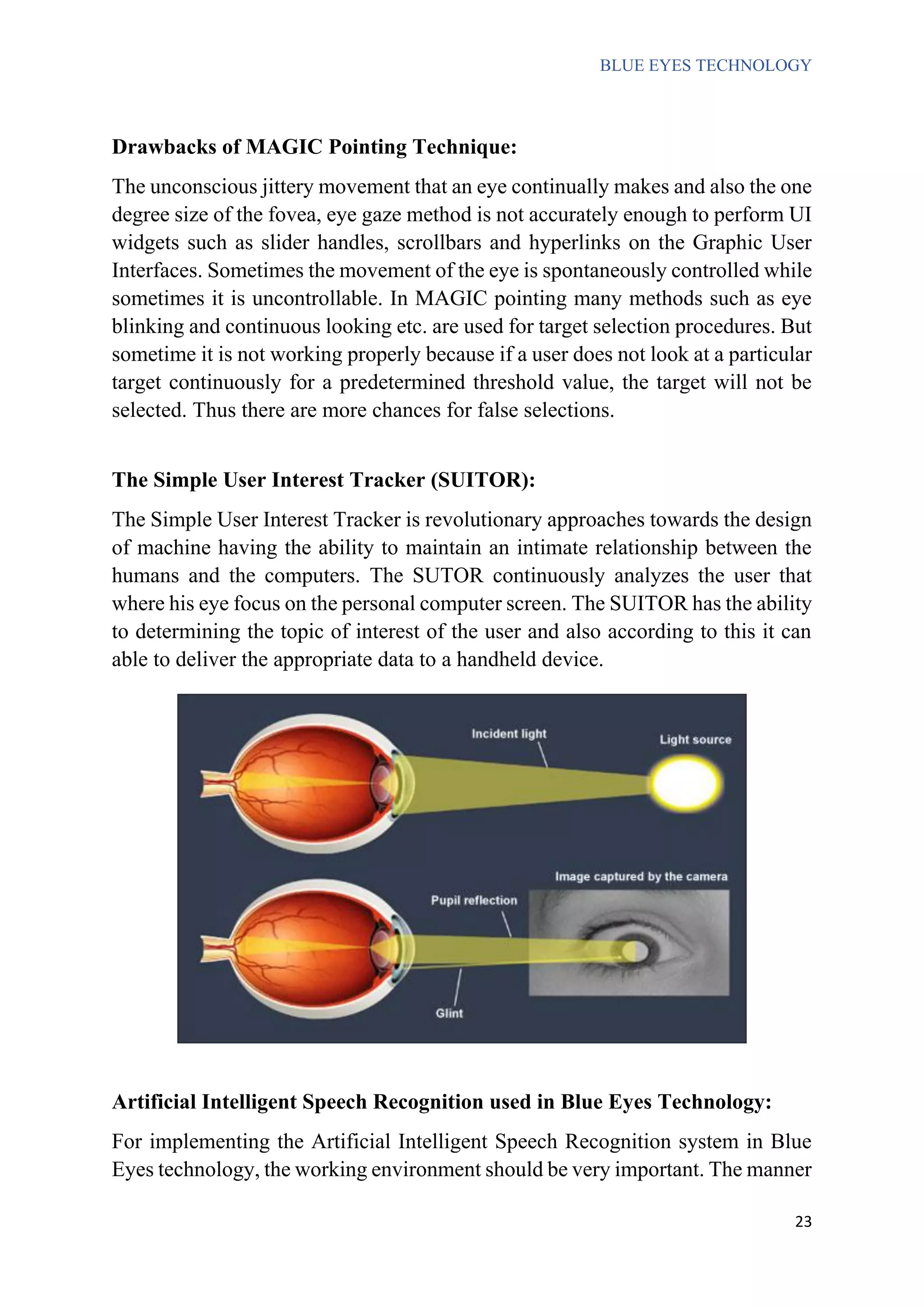 Blue eyes technology | PDF