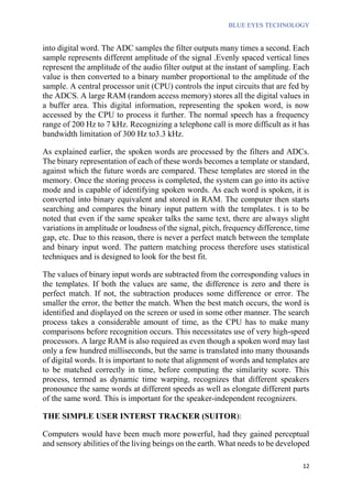 Blue eyes technology | PDF