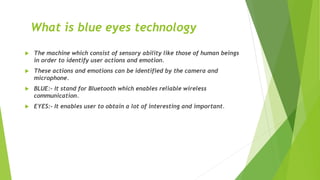 BLUE EYES TECHNOLOGY for diploma in artificial intelligence.pdf