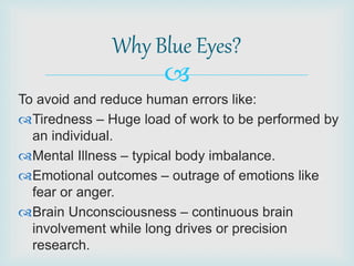 Blue Eyes Technology | PPTX