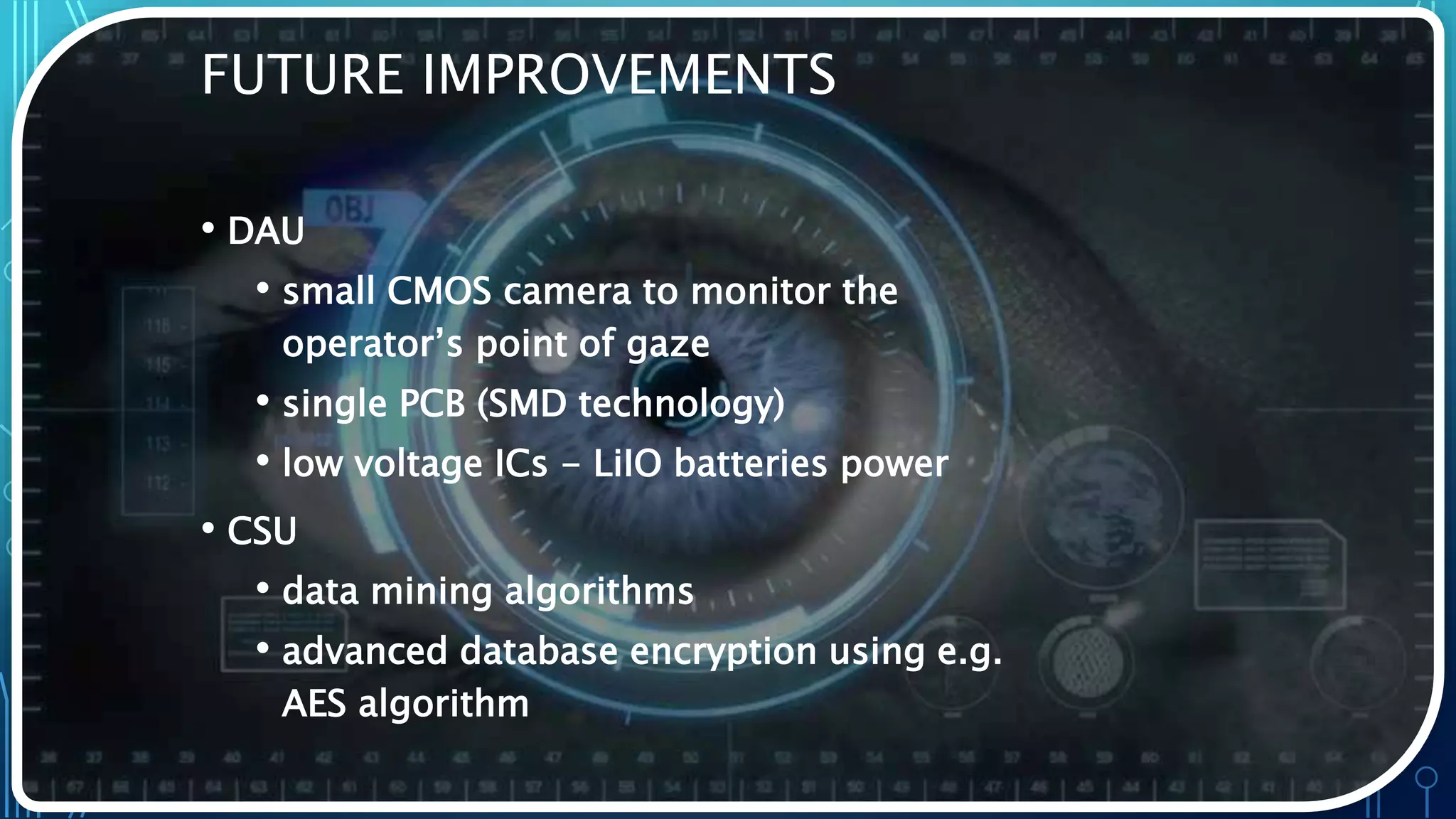 Blue eyes technology full ppt | PPTX