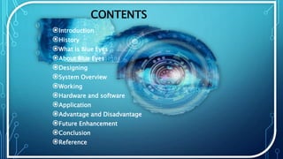 Blue eyes technology full ppt | PPTX