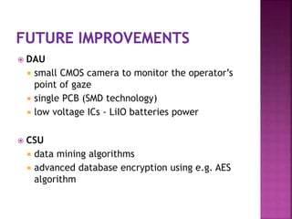 Blue eyes technology ppt | PPTX