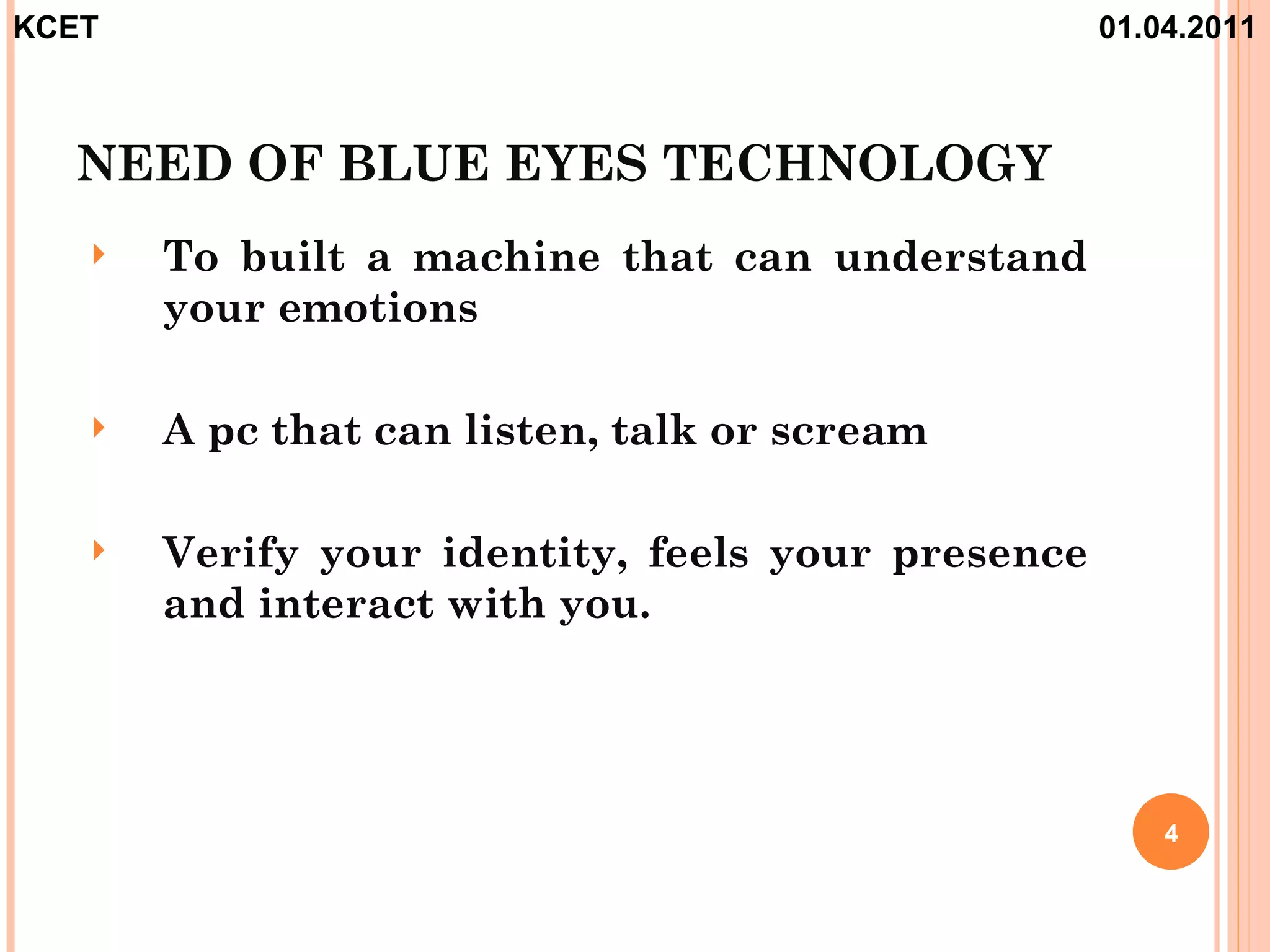 Blue eye technology | PPT