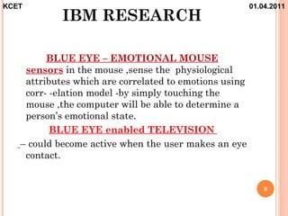 Blue eye technology | PPT