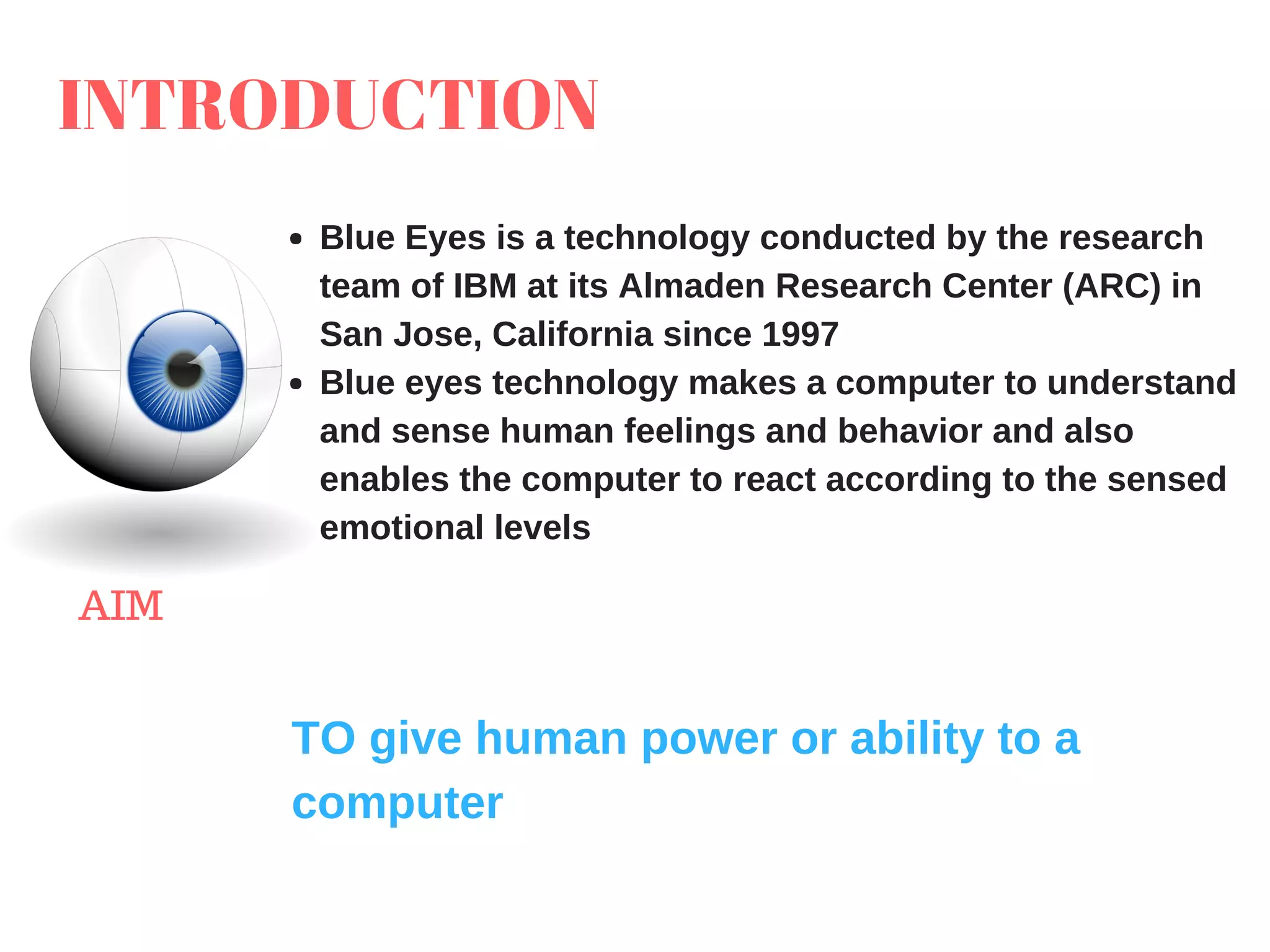 Blue eye technology | PDF