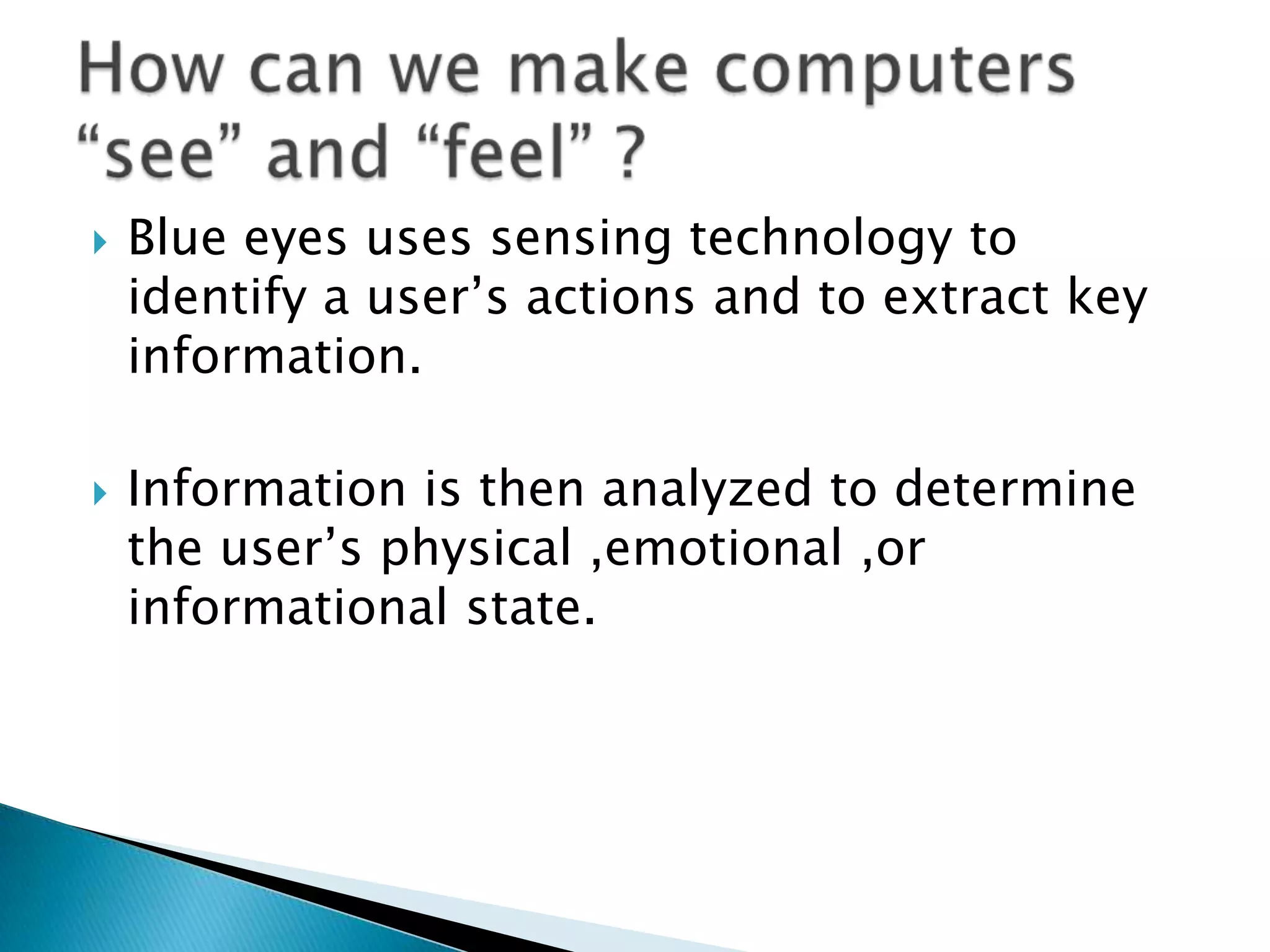 Blueeyetechnology ppt | PPT