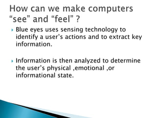 Blueeyetechnology ppt | PPT