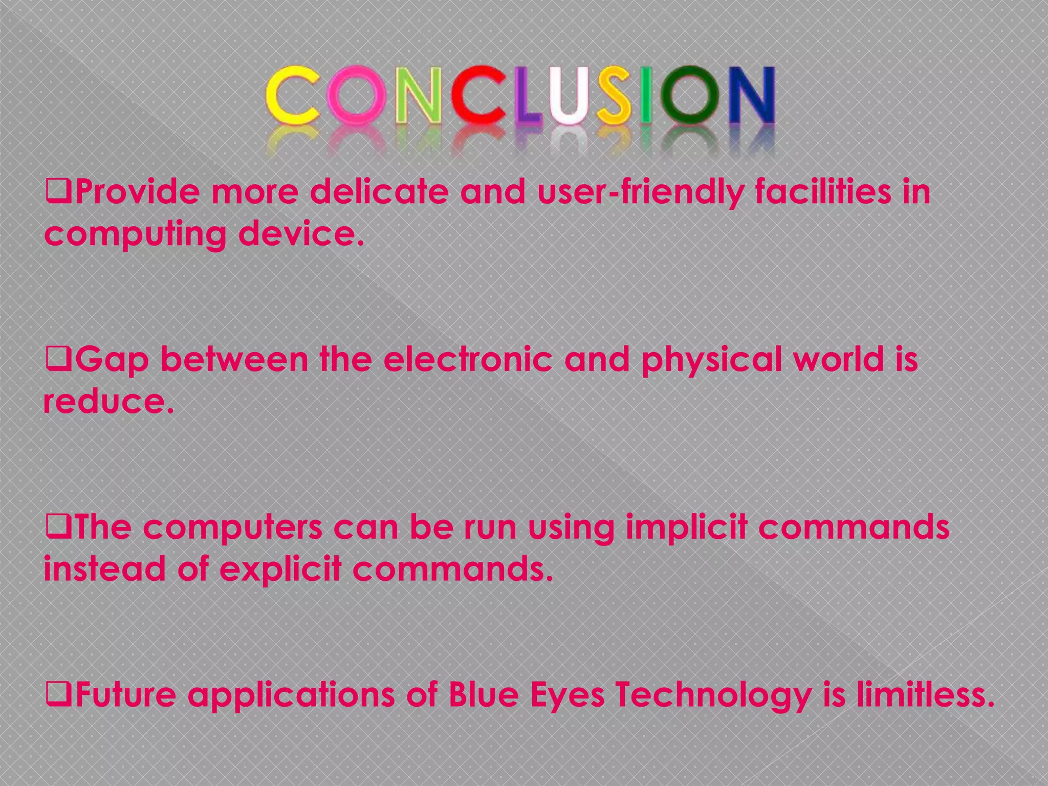 Blue eys technology | PPT