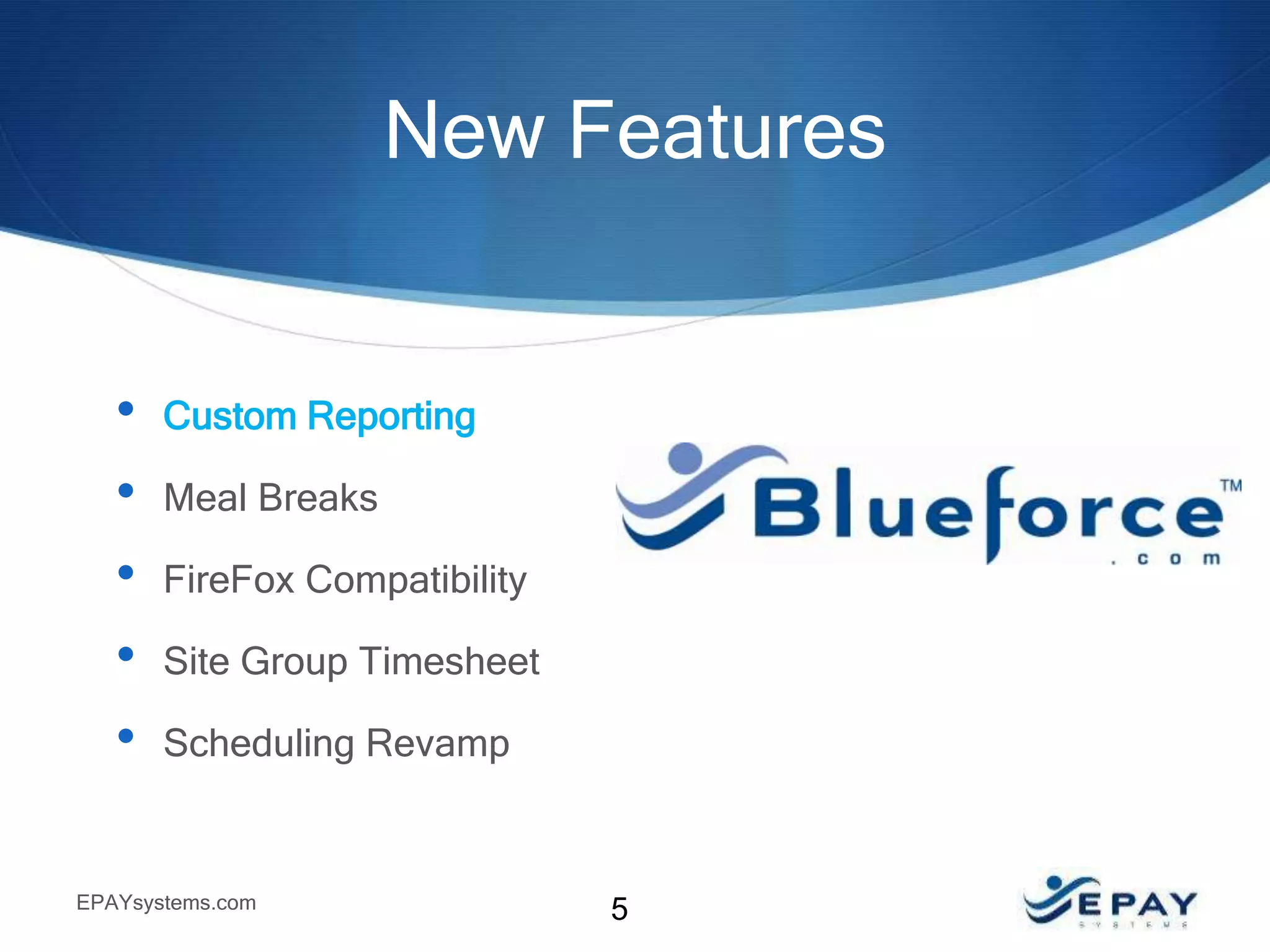 Blueforce v6.2 Training | PPTX
