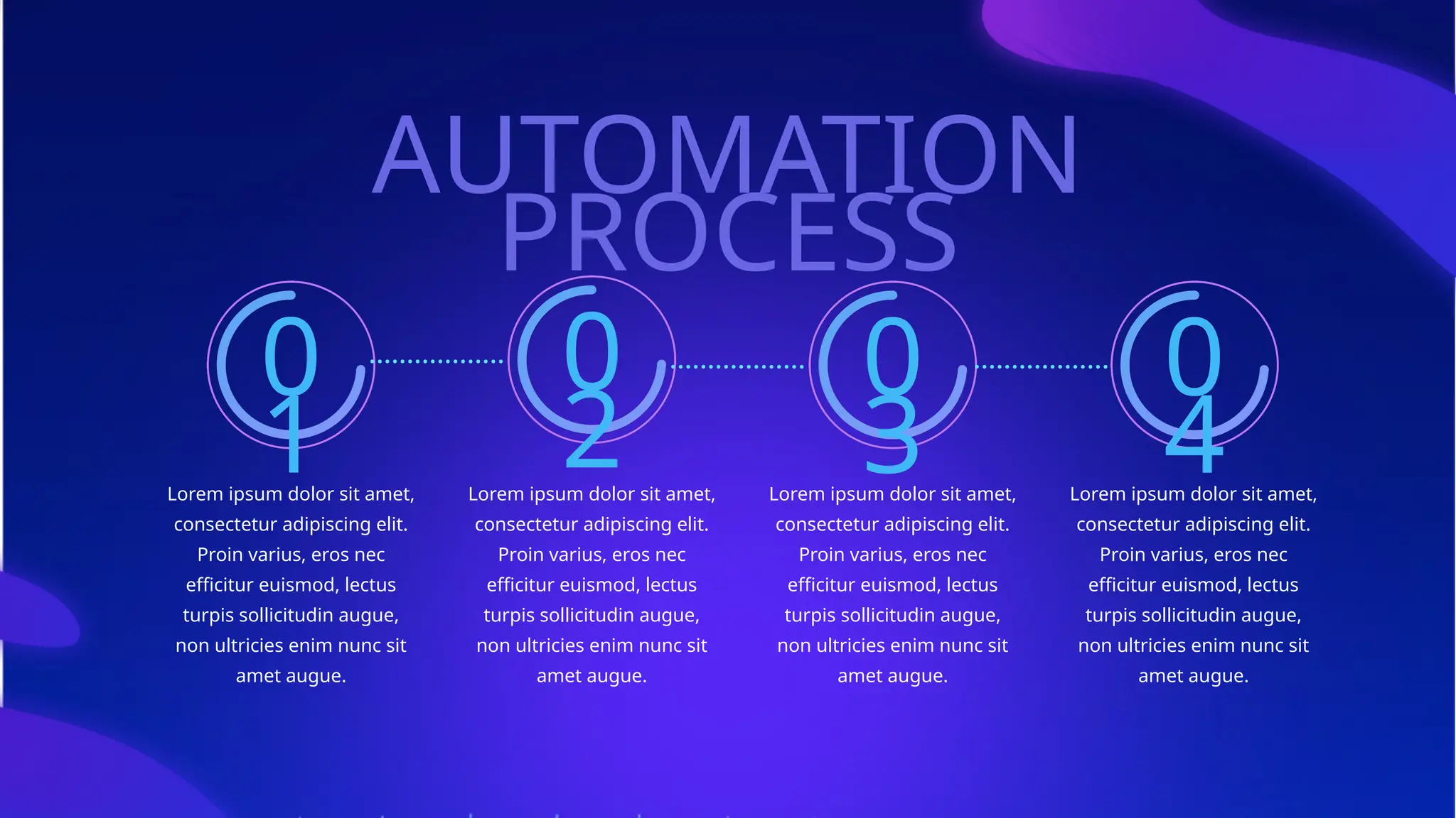 Blue Futuristic Illustrative Artificial Intelligence Project ...