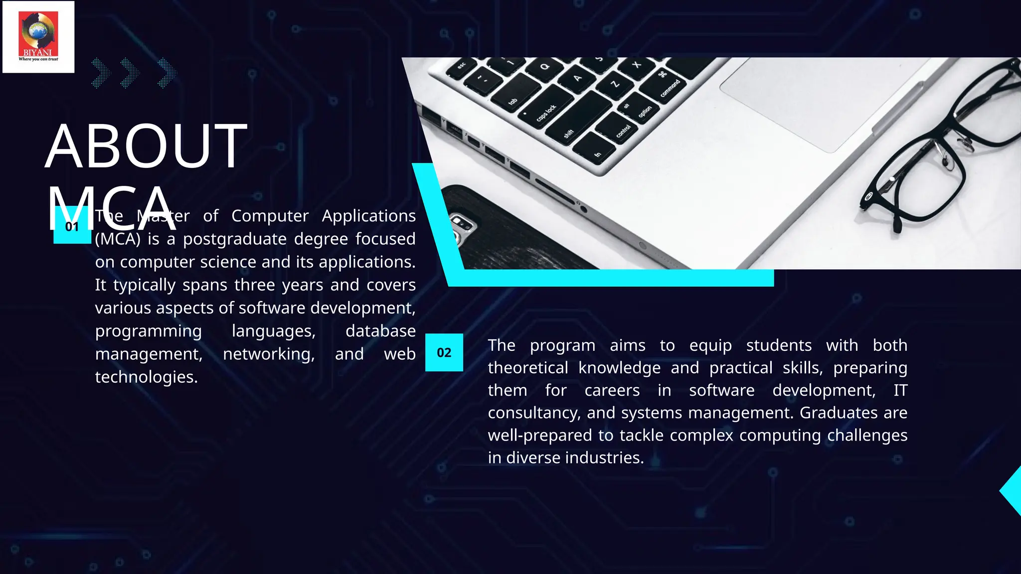 Advance your future with MCA(Master in computer Application) | PPT