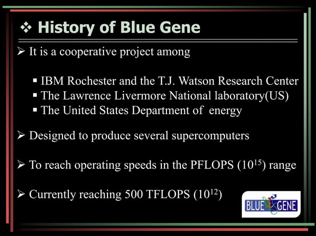 Bluegene | PPTX