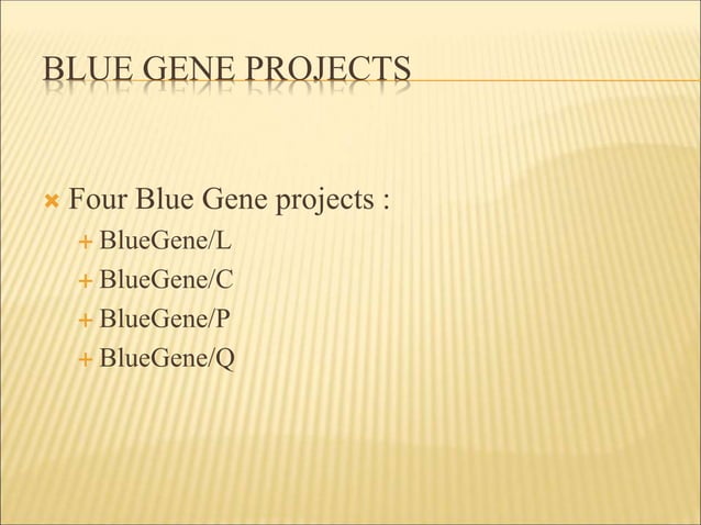 Blue gene- IBM's SuperComputer | PPT | Operating Systems | Computer ...