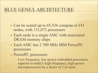 Blue gene- IBM's SuperComputer | PPT