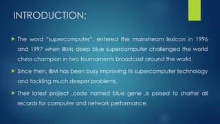 blue gene ppt.pptx.engineering presentation | PPT