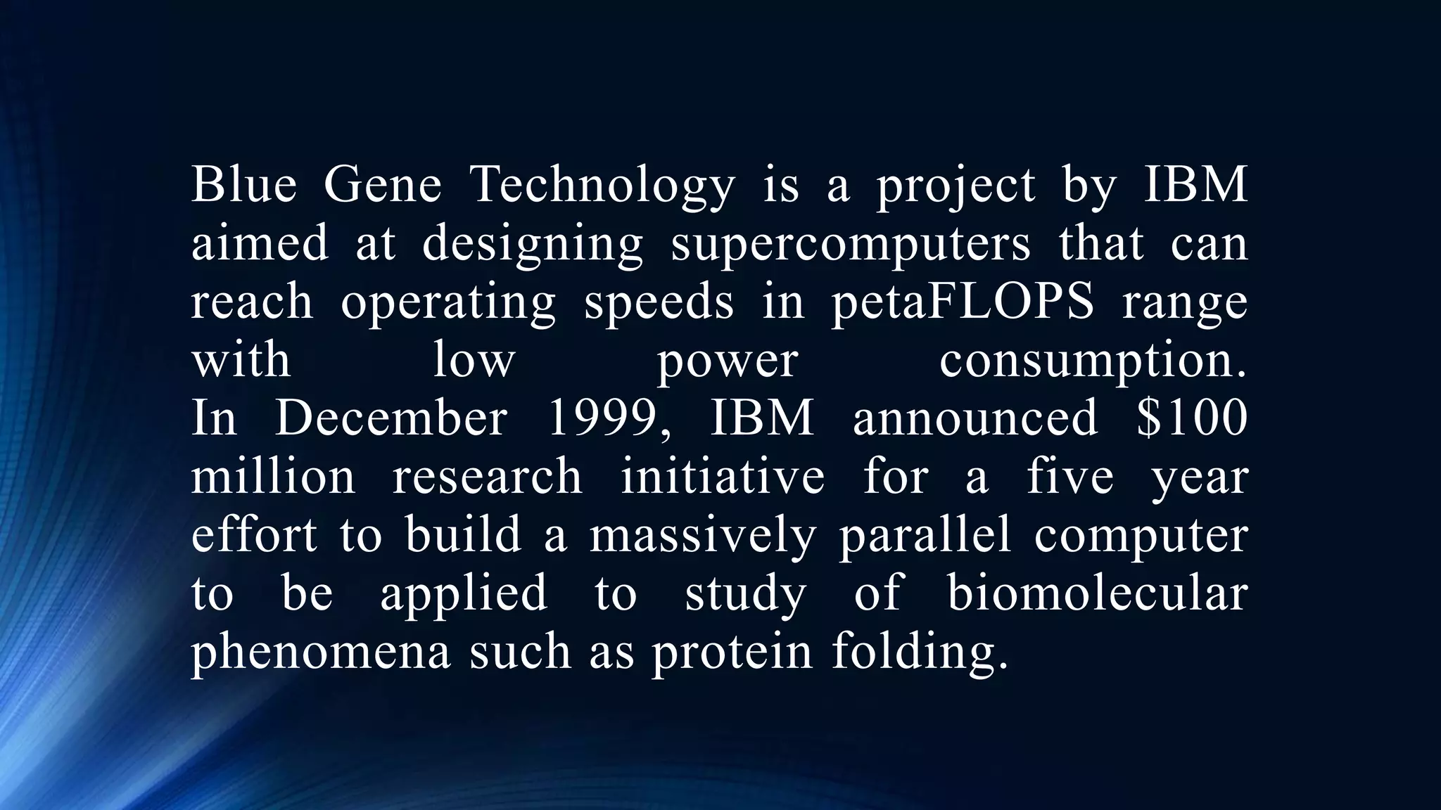 BlueGeneTechnology.pptx